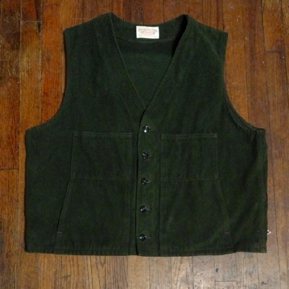 Filson | Jackets & Coats | Vtg Filson Moleskin Cruiser Vest Xl | Poshmark
